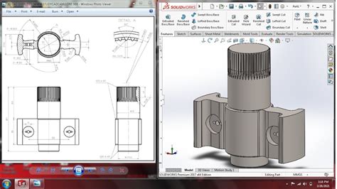 Solidworks Spline Shaft Tutorial Youtube