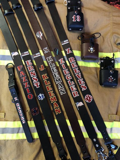 Leather Firefighter Radio Strap At Philip Mayers Blog