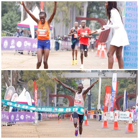 Benson Murkomen Emily Chepkemoi Win 2025 Nairobi City Marathon