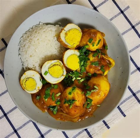 구운계란카레