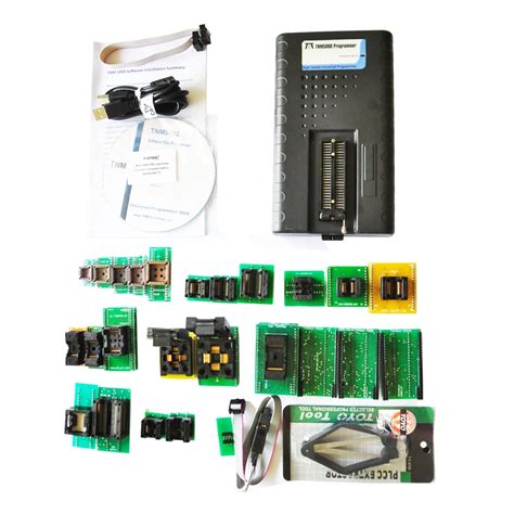 TNM5000 Nand Flash USB IC Programmer 21pcs Nand Flash Adapter Socket