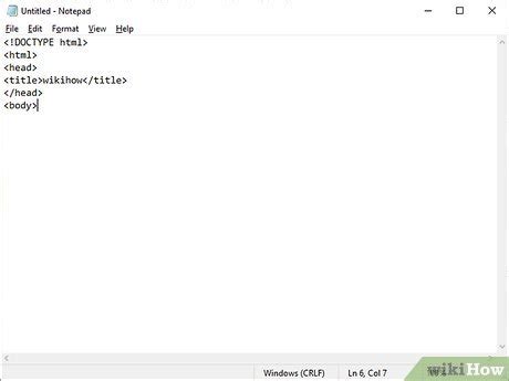 How To Create A Simple Web Page With HTML Steps With Pictures