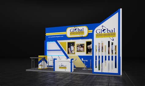 Global Coding Booth At Africa Food Manufacturing On Behance