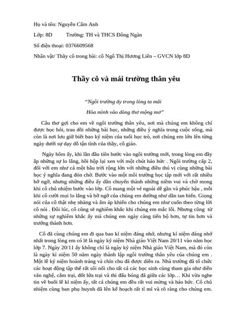 Cẩm Anh 8d Pdf