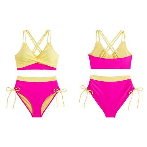 Ladies Beach Leisure Swimsuit Set Fashionable And Slim Swimsuit Set