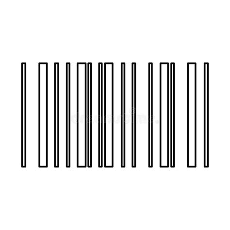 Bar Code Scan Label Product Price Tag Icon In Line Style Stock Vector Illustration Of Label