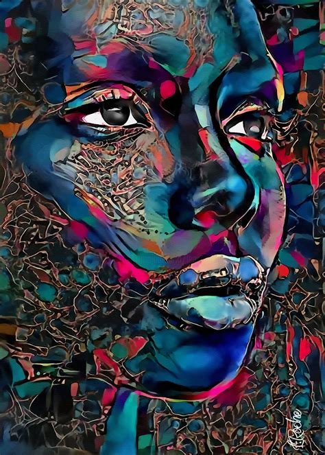 Marlyna Mix Media On Panel 70 X 48 Cm Arts Numériques Par Lroche