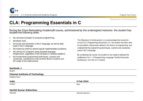 Completion Of Cybersecurity Essentials By Cisco Santhosh Iyyappan Posted On The Topic Linkedin
