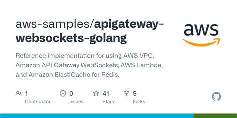 GitHub Aws Samples Apigateway Websockets Golang Reference