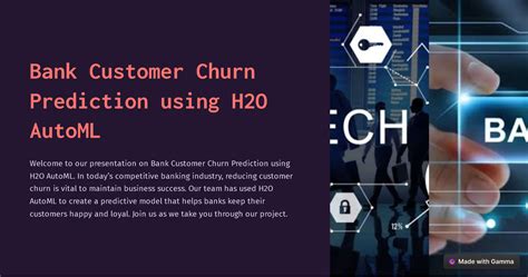Bank Customer Churn Prediction Using H2o Auto Ml In Todays