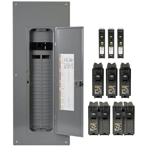 Square D Homeline 200 Amp 40 Space 80 Circuit Indoor Main Breaker Plug
