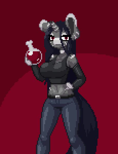 rule 34 1girls animated anthro big breasts breast expansion breasts cleavage expansion female