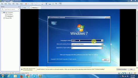How To Install Windows And Vmware Tools YouTube