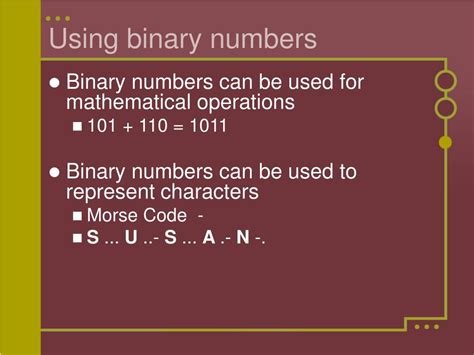 PPT Binary Notation PowerPoint Presentation Free Download ID 365446