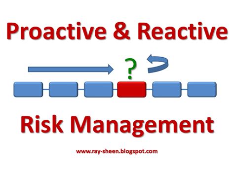 Ray Sheen Proactive And Reactive Risk Management