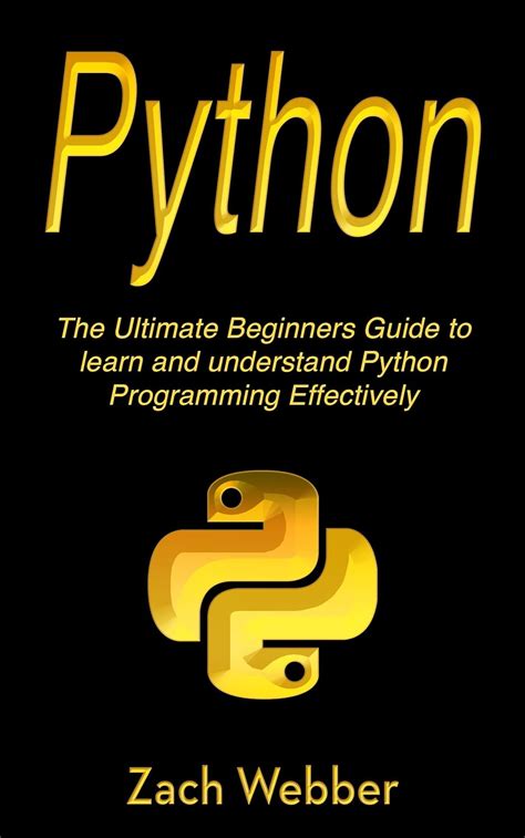 Amazon Python The Ultimate Beginners Guide To Learn And