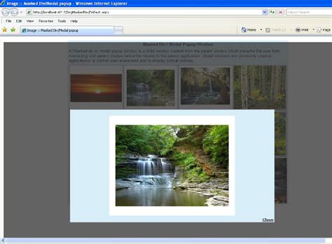 Modal Popup Window In Aspnet