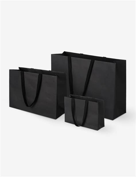블랙 Ck 고급쇼핑백 100장200장 3가지 사이즈