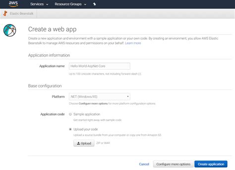 Anuraj Deploying An Aspnet Core 21 Application With Aws Elastic Beanstalk