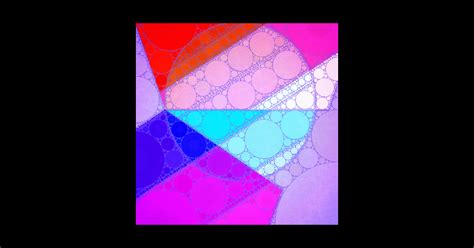 Circle Square Pattern Circle Sticker Teepublic