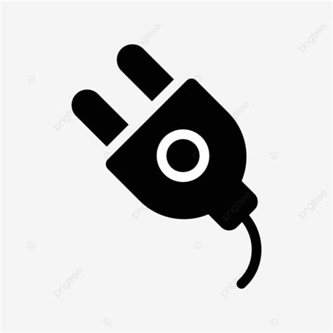 Connector Electricity Plugin Sign Vector Electricity Plugin Sign Png And Vector With