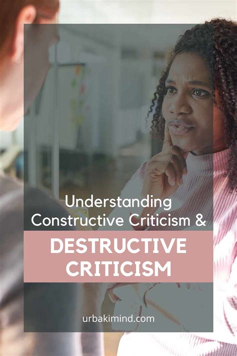 Understanding Constructive Criticism And Destructive Criticism Urbaki Mind Understanding Constructive Criticism And Destructive Criticism Urbaki Mind