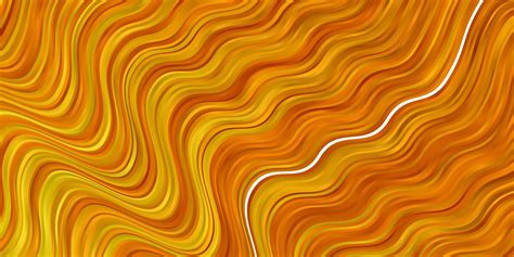 Light Orange Vector Background With Bows Abstract Gradient Illustration With Wry Lines Pattern