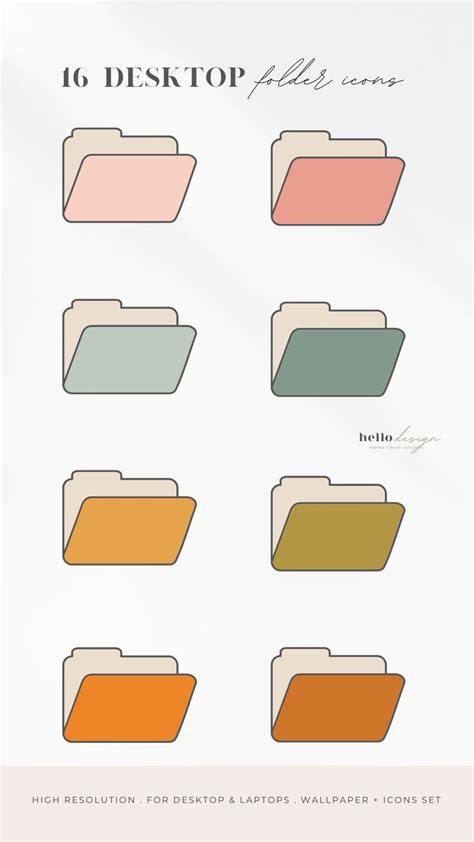 Desktop Computer Folder Icons Aesthetic Pastel Folder Icons For Mac Png Artofit