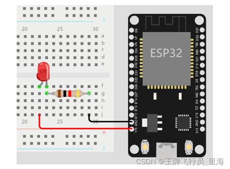 03 Esp32 Led电路esp32led灯引脚 Csdn博客