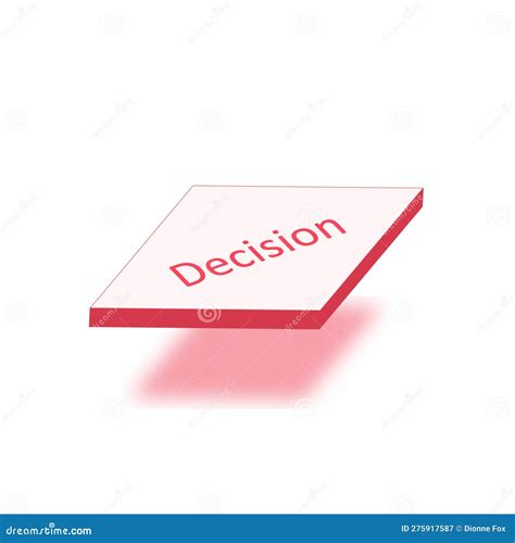 3d Floating Flowchart Elements Decision Stock Vector Illustration Of Layout Database 275917587