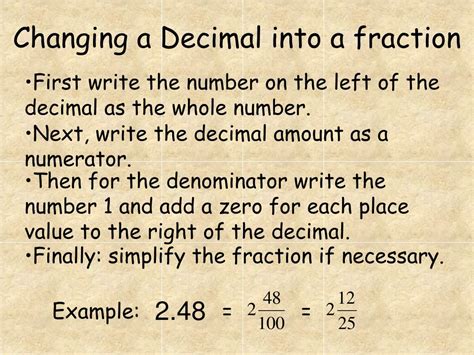 PPT Fractions And Decimals PowerPoint Presentation Free Download ID 364141