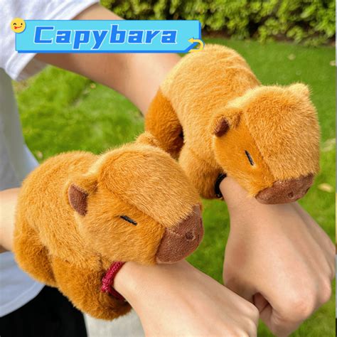 Capybara Plush Pendant Capybara Rodent Simulation Capybara Plush Toy Plush Keychain Cloth Doll