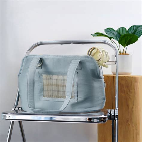 Badu Bg Обикновена чанта за кучета Памук Есен Зима Елегантни едноцветни котка Котка Чанти за