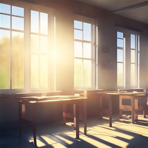 Premium Ai Image School Class Room