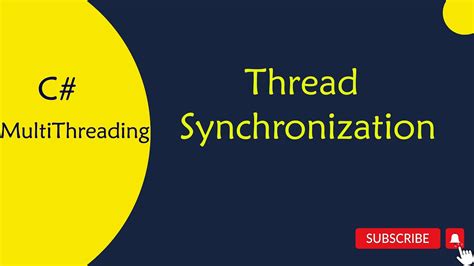 C Multi Threading 6 Thread Synchronization In Telugu Youtube