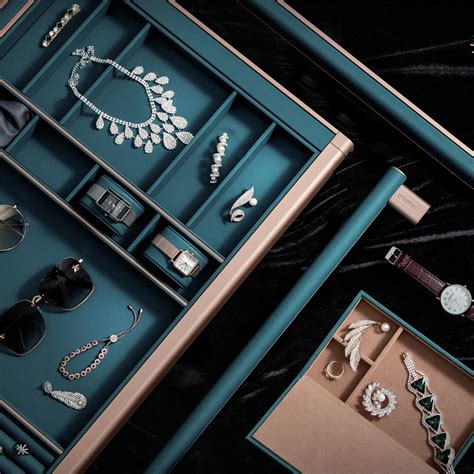 Mua Ngăn Kéo đựng đồ Trang Sức Bọc Da Màu Xanh Lục Bảo Garis Gw079e