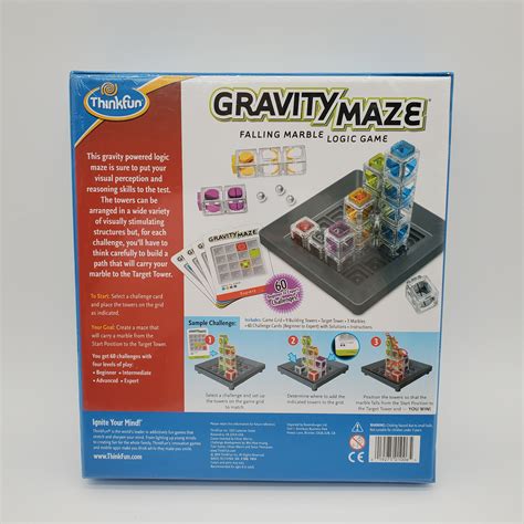 Buy Thinkfun Gravity Maze Falling Marble Logic Board Game Online At Lowest Price In Ubuy India
