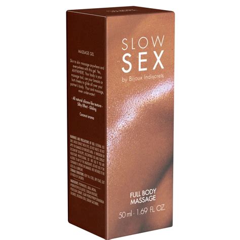 Bijoux Indiscrets Slow Sex Full Body Massage Gel 005 L Farmaline