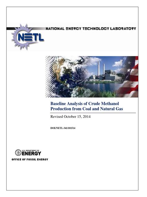Netl Methanol Pdf Coal Carbon Capture And Storage
