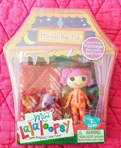 Jp Mini Lalaloopsy Doll ミニララループシードール Peanut Big Top