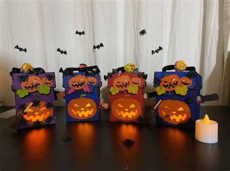 [초등미술] 할로윈데이 사탕바구니 만들기 Led 무드등 🕯 네이버 블로그