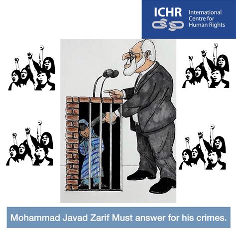 Mohammad Javad Zarif Must Answer For His Crimes International Centre For Human Rights