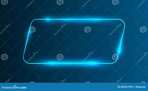 Parallelogram Frame Green Leaf Cartoon Vector 278041399