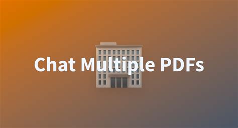chat multiple pdfs a hugging face space by ali121300