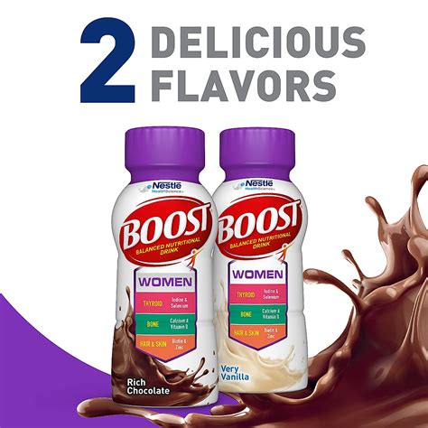 Boost Women Nutritional Drink Rich Chocolate Flavor
