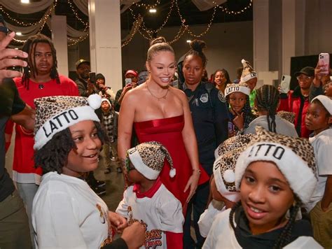 Latto Spreads Holiday Cheer In Christmas Chic Style Donating 500k To