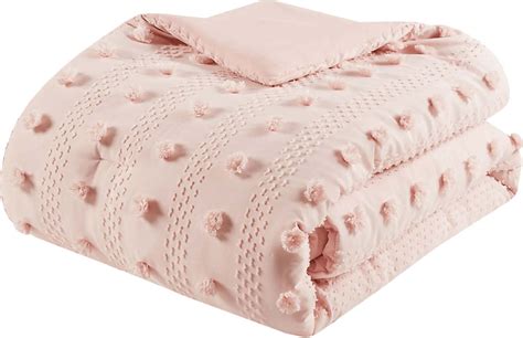 Arite Pink Twin Comforter Set Rooms To Go