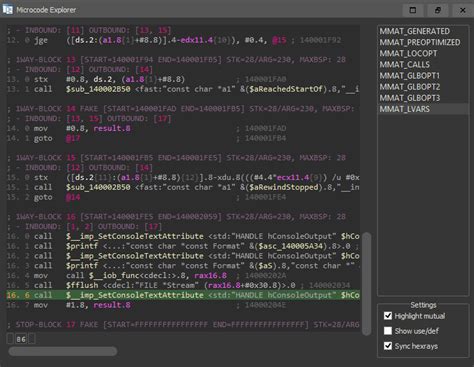Lucid An Interactive Hex Rays Microcode Explorer Ret2 Systems Blog