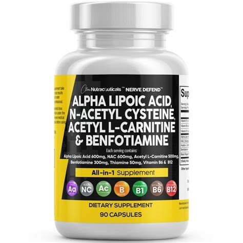 Alpha Lipoic Acid In Antioxidant Supplements