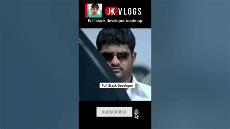 Full Stack Developer Developerroadmap Shortcutkeys Frontenddeveloperroadmap Youtube